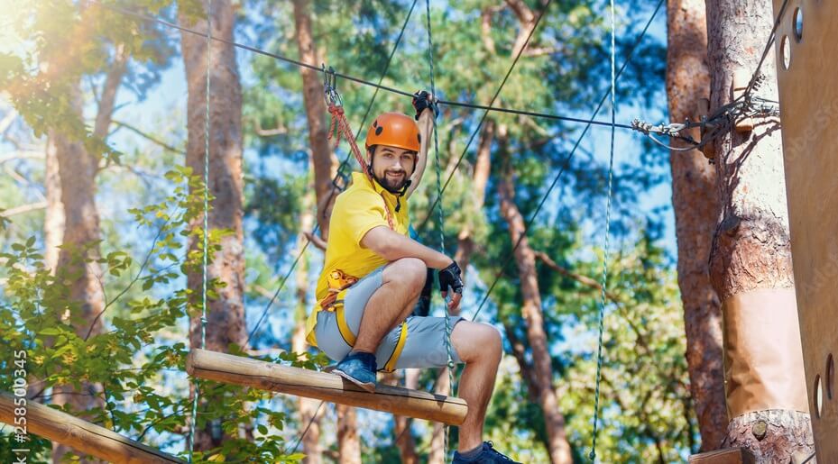Acrocime - Parcours acrobatique en forêt, des circuits dans les arbres